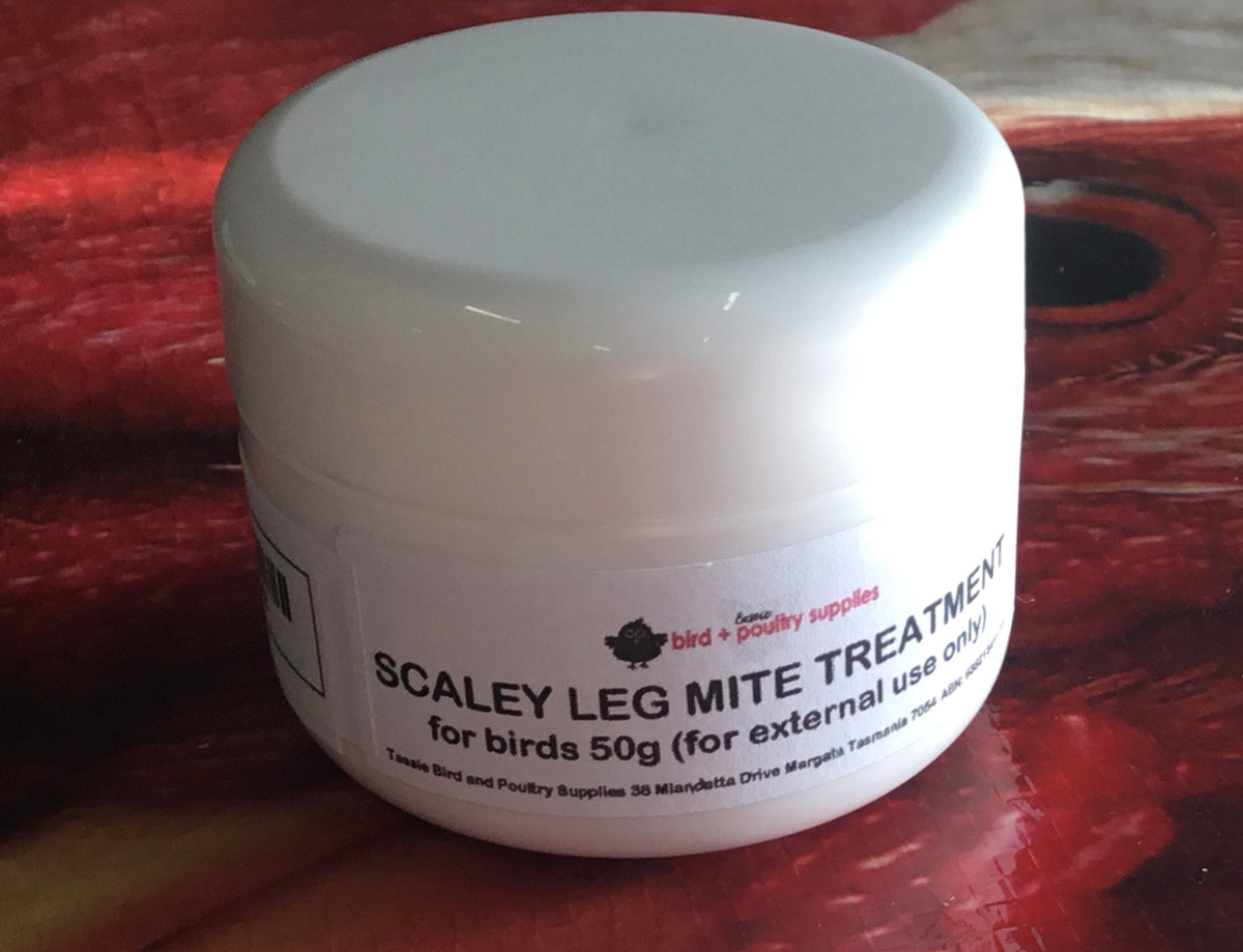 Scaley Leg Mite Treatment - Two Sizes – Tassie Bird and Poultry Supplies