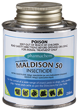 Pharmachem Maldison - TWO SIZES – Tassie Bird and Poultry Supplies