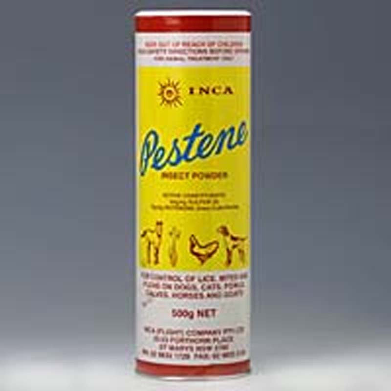 Inca Pestene Insect Powder 500g – Tassie Bird and Poultry Supplies