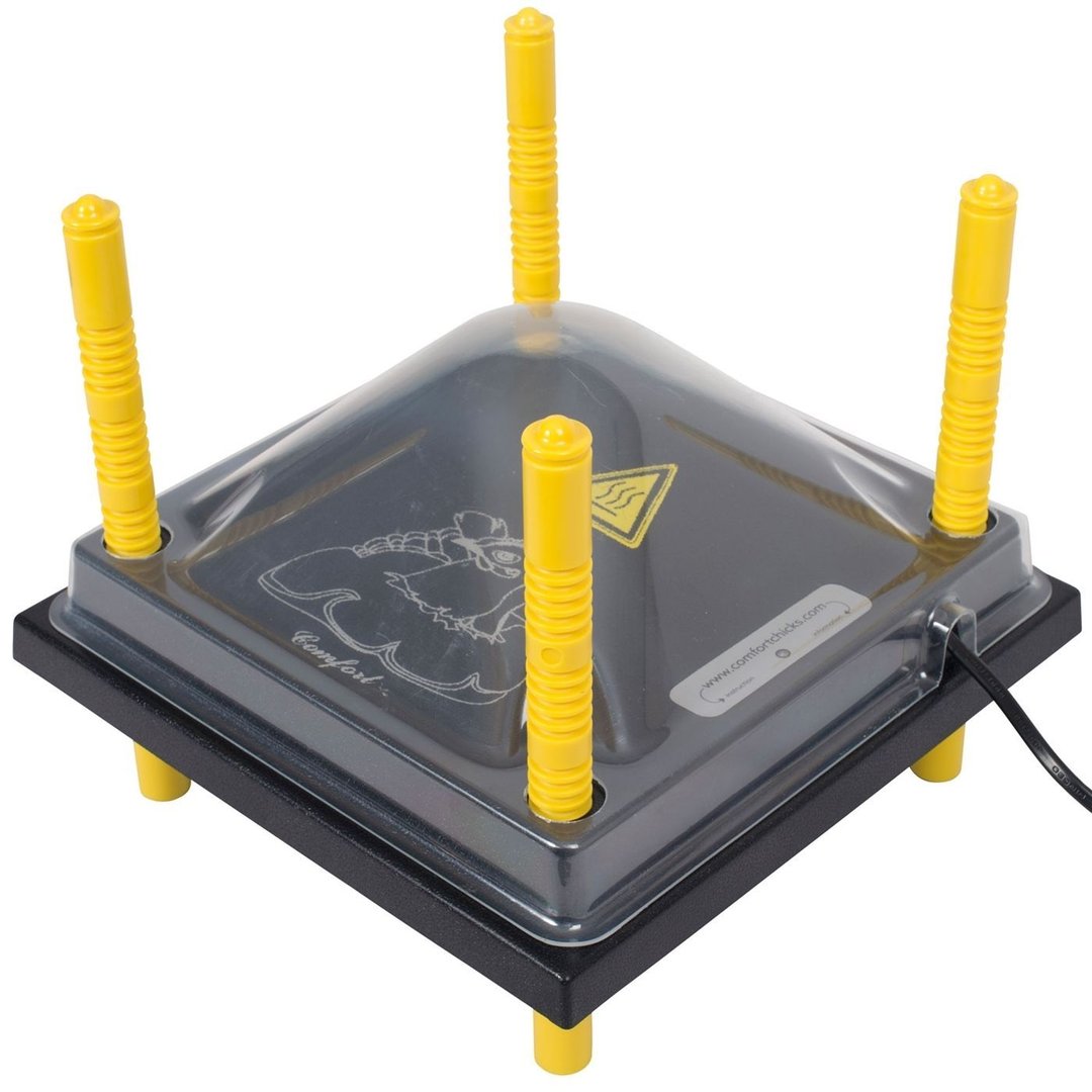 Poultry Chick Warmer Brooder Heat Plate - 30cm x 30cm (20 - 25 Chicks ...
